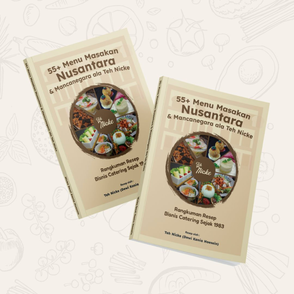 Jual Buku Resep 55+ Menu Masakan Nusantara & Mancanegara ala Teh Nicke ...