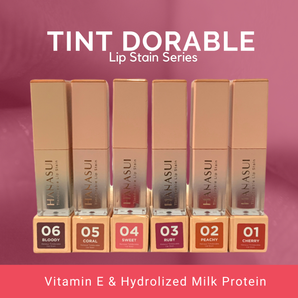 Jual ️ MS ️ HANASUI TINTDORABLE LIP STAIN | LIPTINT LIPSTIK LIPSTICK ...