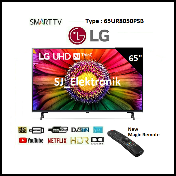 Jual LED TV LG 65 Inch 65UR8050PSB - 65UR8050 Real 4K Smart UHD TV | Shopee Indonesia