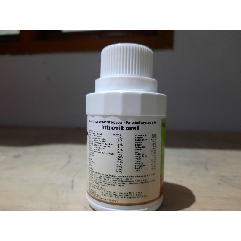 Jual Introvit Oral (100ml)/ Vitamin asam amino lengkap untuk ...