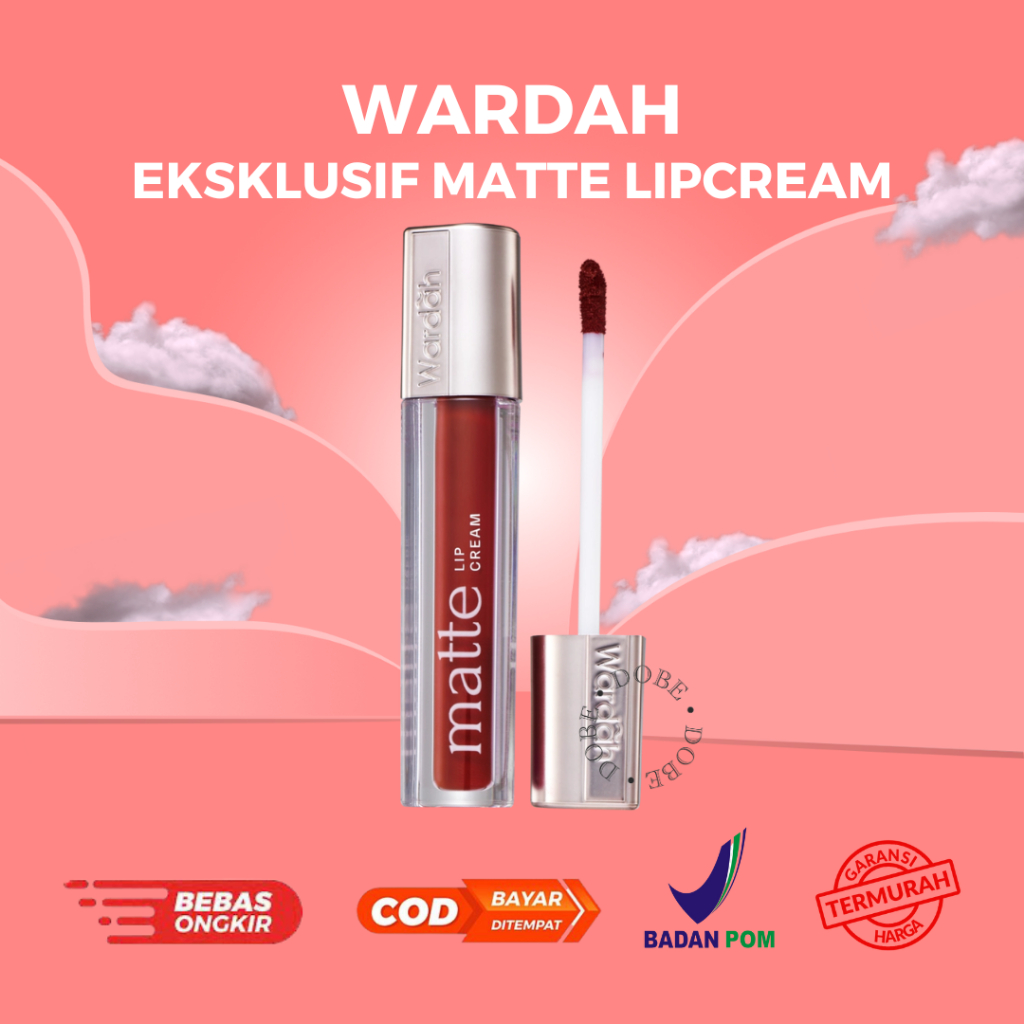 Jual WARDAH Exclusive Matte Lip Cream | Shopee Indonesia