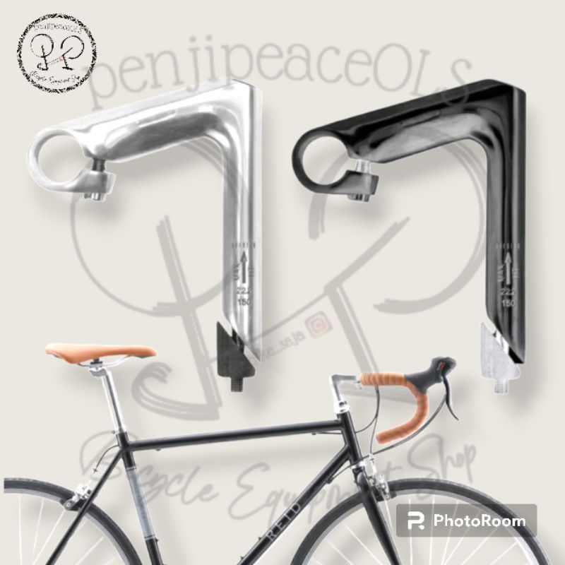 Jual STEM BALAP Alloy insert 22.2 stem fixie stering stem sepeda road ...