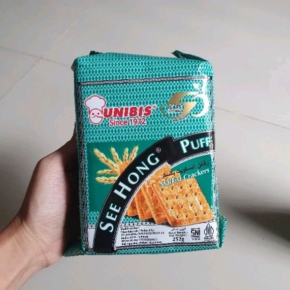 Jual Unibis SEE HONG PUFF Malkist Crackers biskuit MANIS gula 270gr ...