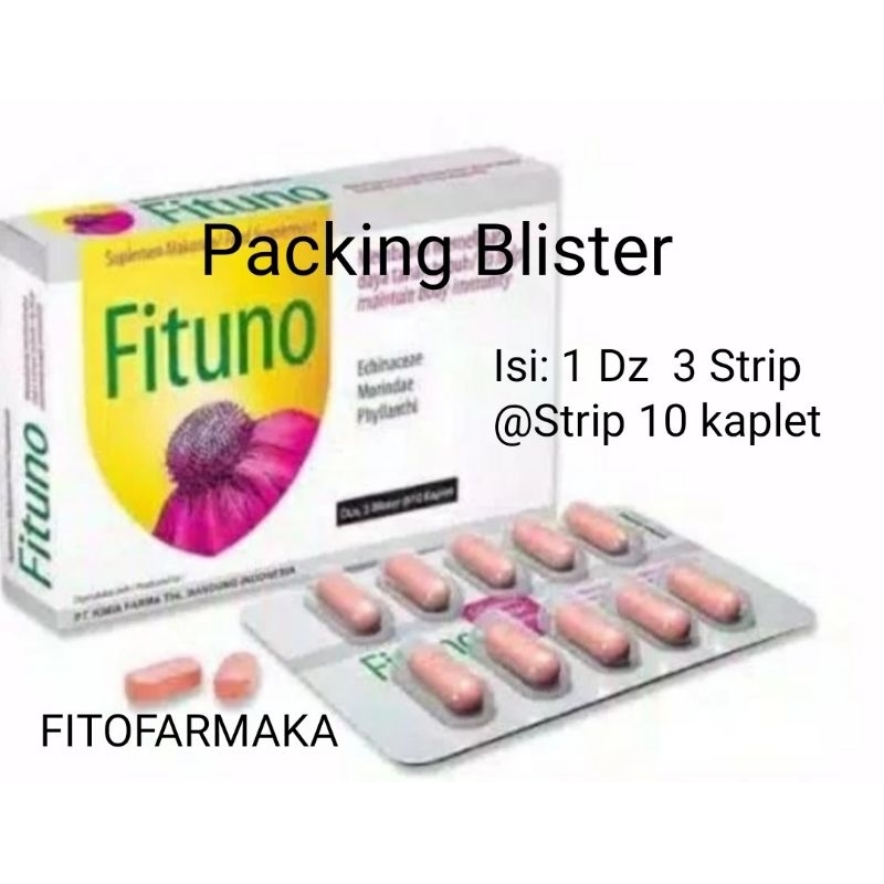 Jual Multivitamin Daya tahan tubuh/ Suplemen imunitas tubuh /Fituno ...