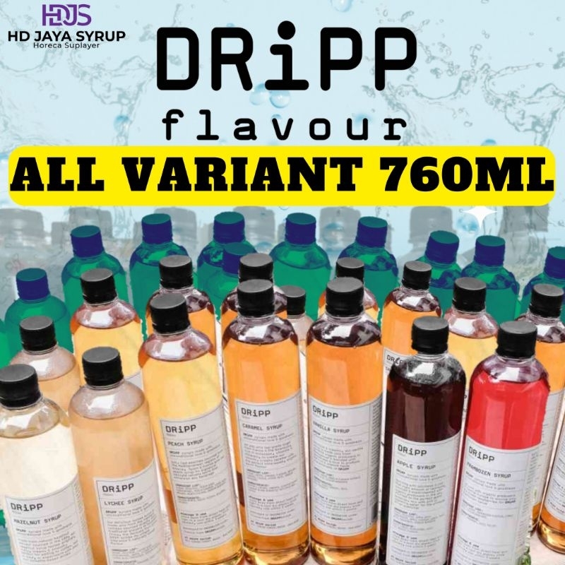 Jual Dripp Syrup All Variant 760ml | Shopee Indonesia