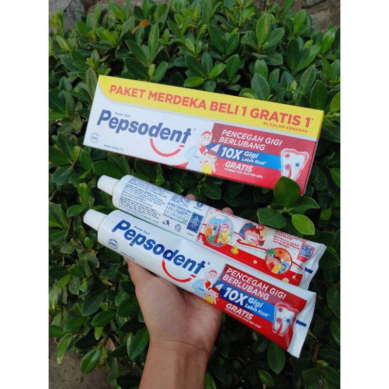 Jual PAKET MERDEKA PEPSODENT 225g BELI 1 GRATIS 1 / PAKET MERDEKA ...