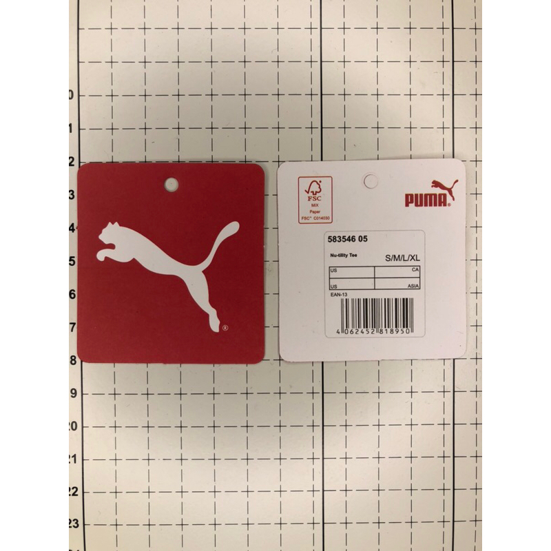 Jual Hangtag label puma label tag puma name tag puma price tag puma ...