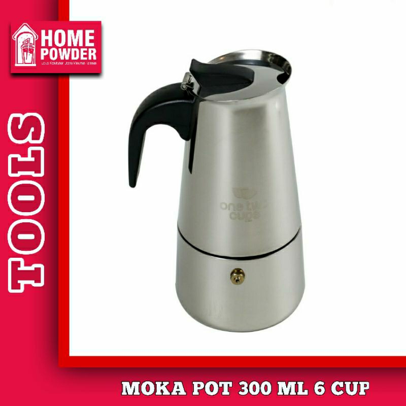 Jual Moka Pot Modern 300 Ml 6 Cup Espresso Maker Penyeduh Kopi | Shopee Indonesia