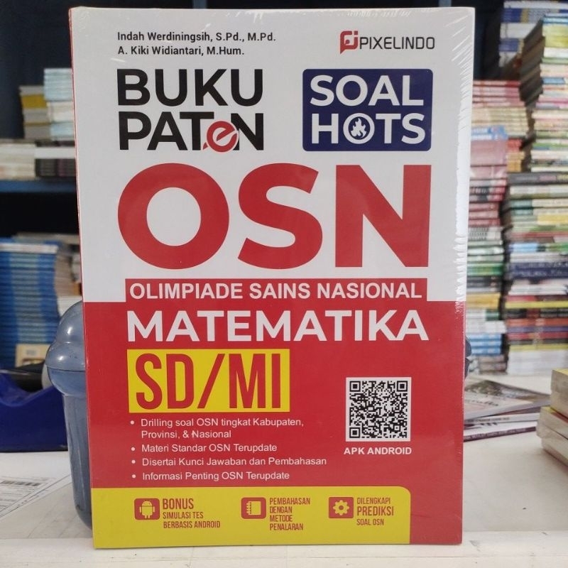 Jual Buku Paten Soal Hots OSN Olimpiade Sains Nasional Matematika SD/MI - Indah Werdiningsih ...