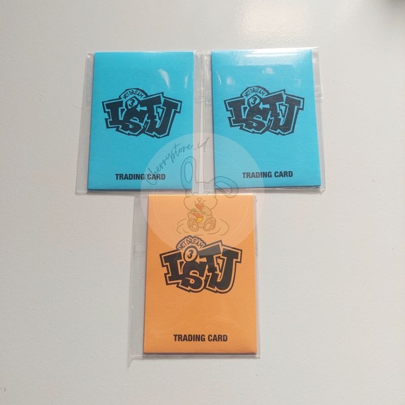 Jual TRADING CARD TC NCT DREAM ISTJ VERSI C D BLUE ORANGE SEALED ...