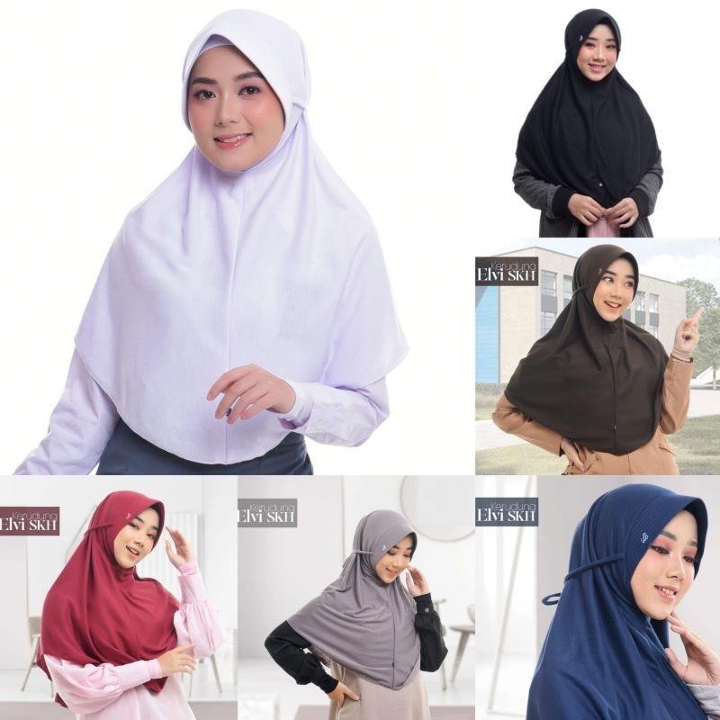 Jual Kerudung Sekolah Instant Rabbani Elvi by Rabbani/Hijab Sekolah ...