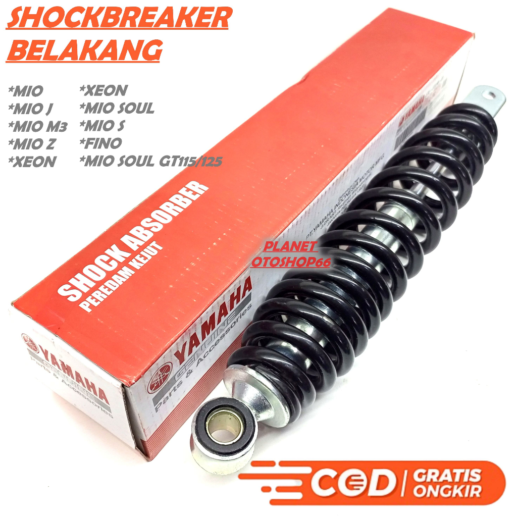 Jual SHOCK BREAKER BELAKANG MIO KARBU / FINO KARBU / MIO J / MIO M3 / SOUL GT / XEON / MIO Z ...