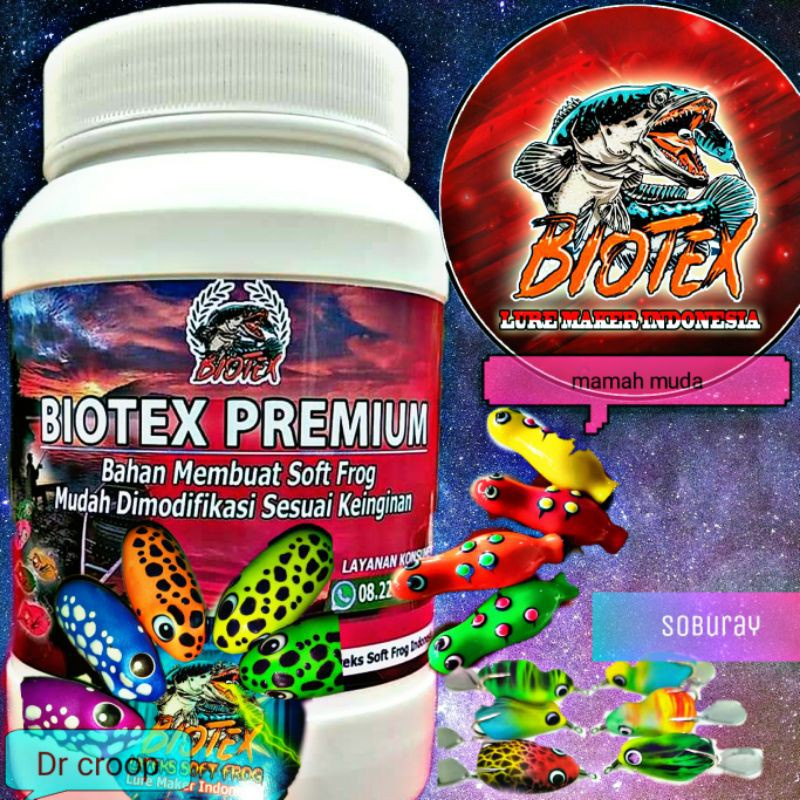 Jual Biotex Premium Bahan Bikin Soft Frog Kemasan 900 ml | Shopee Indonesia