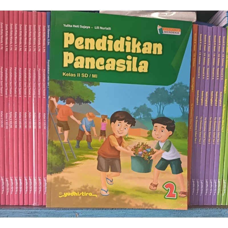 Jual BUKU PENDIDIKAN PANCASILA KELAS 2 SD/MI KURIKULUM MERDEKA PENERBIT YUDISTIRA | Shopee Indonesia