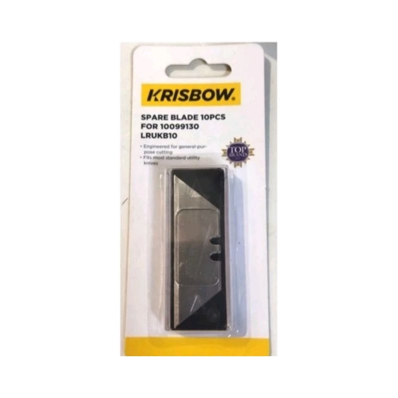 Jual Krisbow Retractable Quick Change Utility Knife Pisau Cutter Carter ...