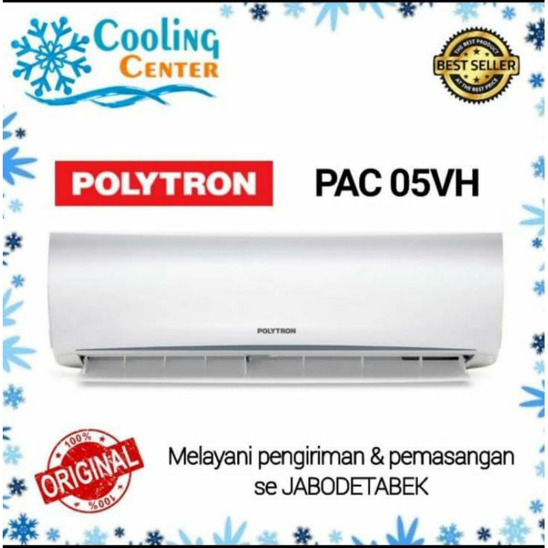 Jual AC POLYTRON 5 VH 1/2 PK AC POLYTRON 5 VH 0,5 PK + PASANG INSTALASI ...