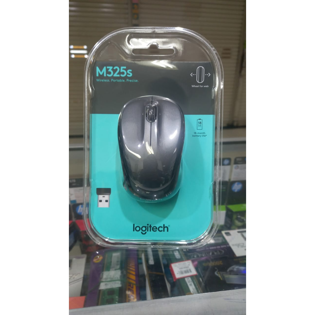 Jual LOGITECH M325 WIRELESS MOUSE CORDLESS - RESMI | Shopee Indonesia