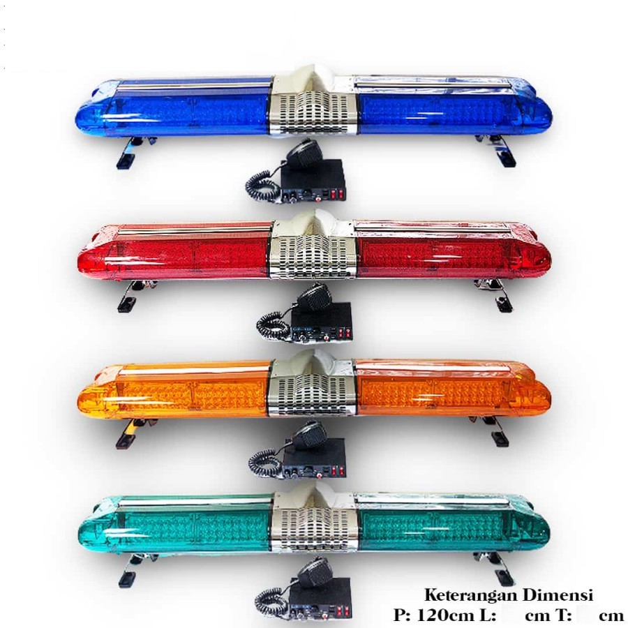 Jual LAMPU ROTATOR TOA PATWAL HIJAU LTF 2000 LED LIGHT BAR | Shopee Indonesia