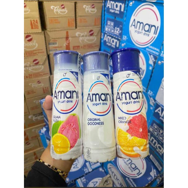 Jual Amani yogurt drink 250ml | Shopee Indonesia