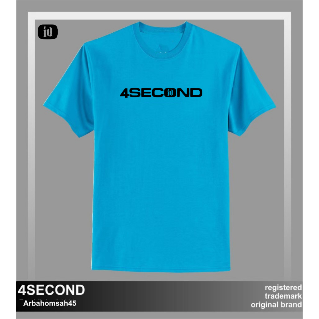 Jual 4Second Kaos Distro Ariel Noah Katun / Kaos Four Second Pria ...