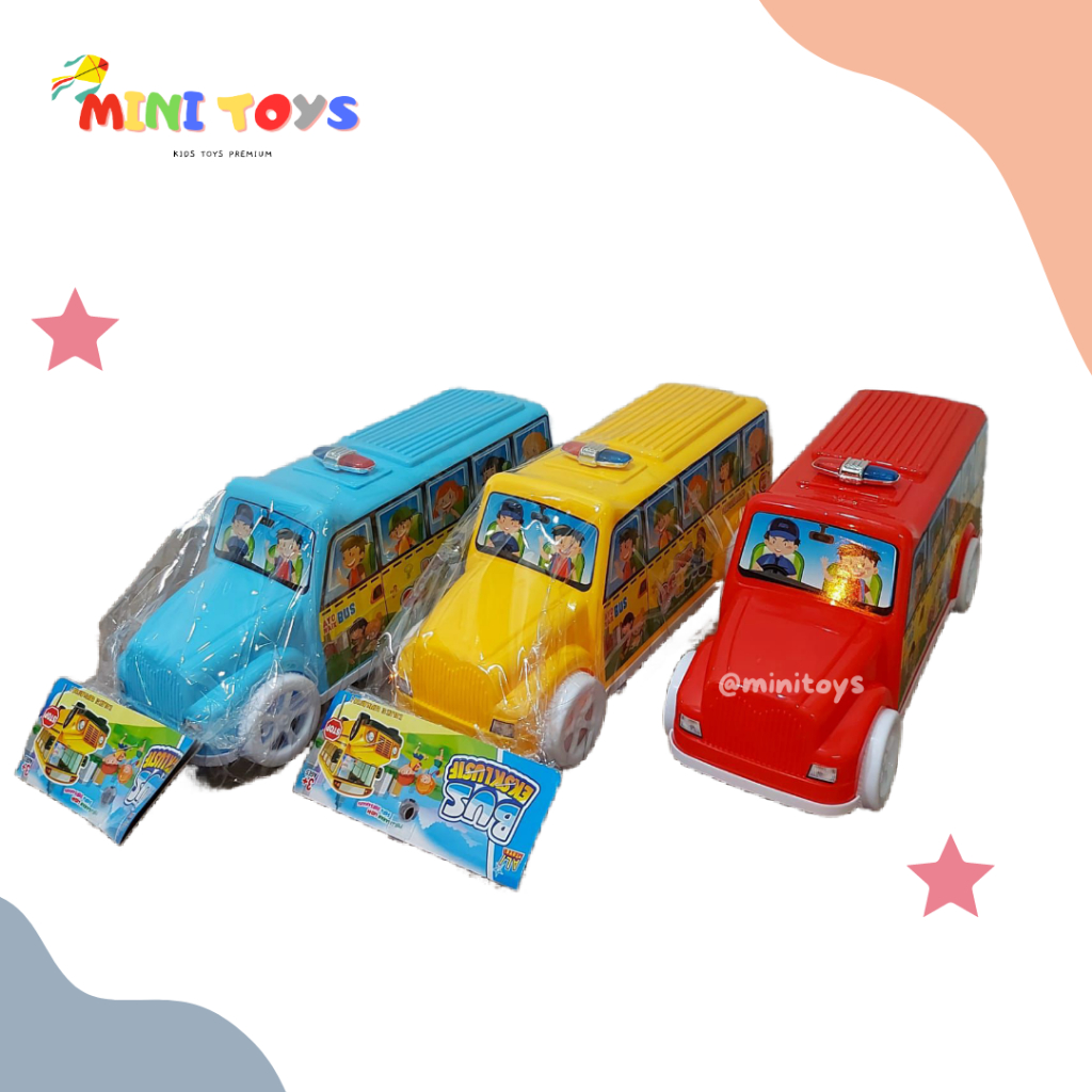 Jual Mini toys - Mainan Anak Bus Sekolah Ukuran Besar | Shopee Indonesia