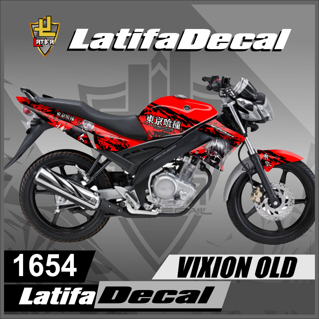 Jual DECAL VIXION OLD SUPER GLOSSY PREMIUM - FULL BODY CUSTOM | Shopee ...