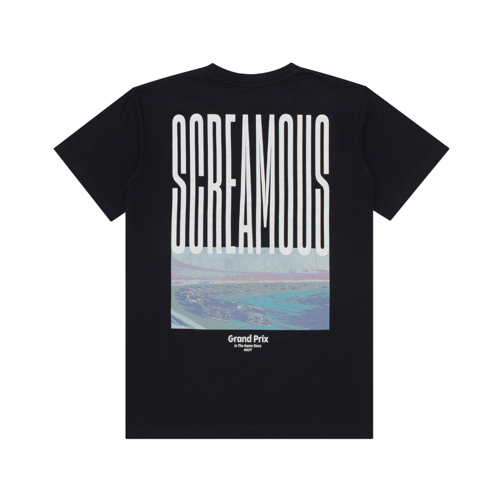 Jual Screamous Kaos GAMESOME T-Shirt THE CIRCUIT BLACK | Shopee Indonesia