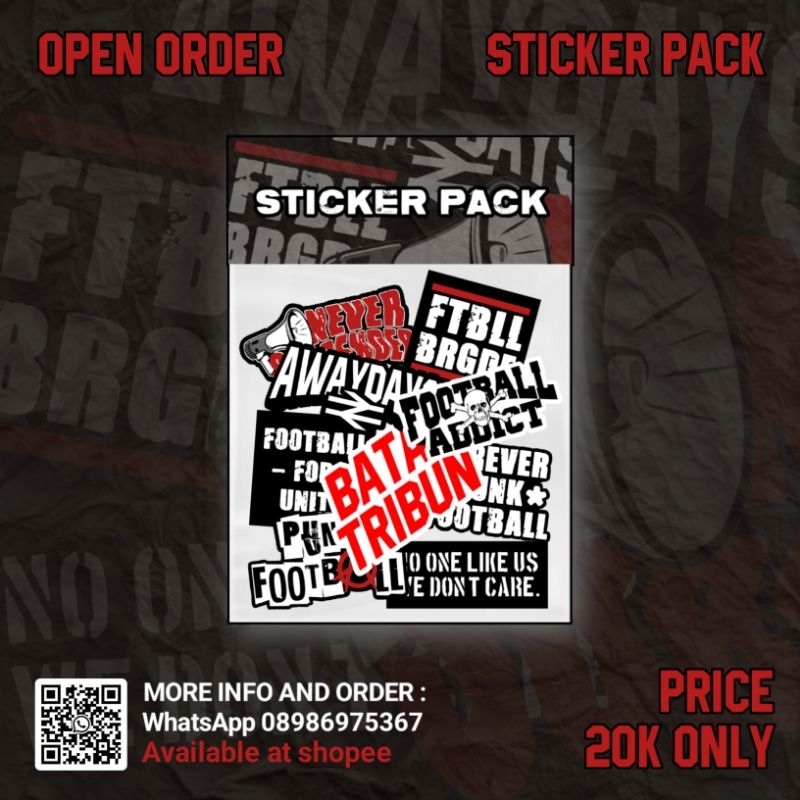 Jual Sticker Pack Football Fans | Shopee Indonesia
