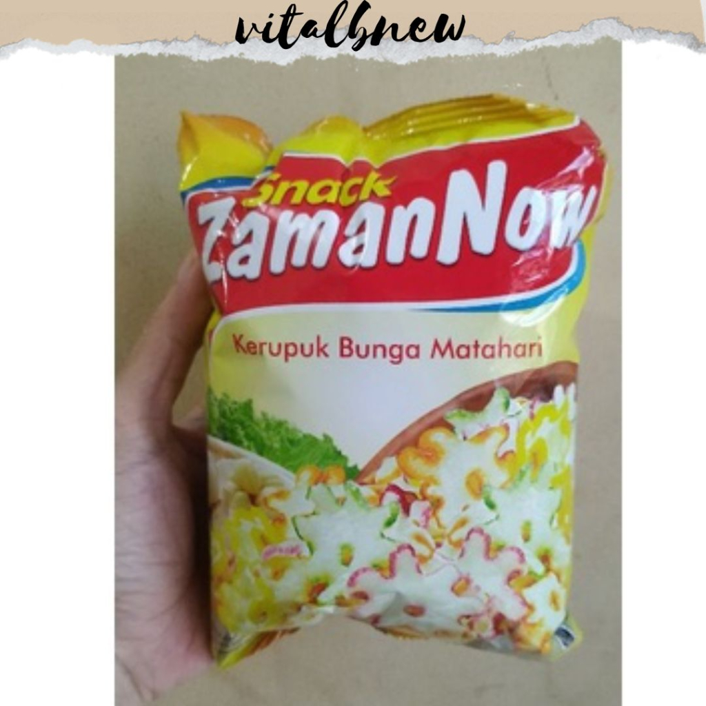 Jual snack viral Snack zaman now berhadiah harga per pcs/BUNGKUS ...
