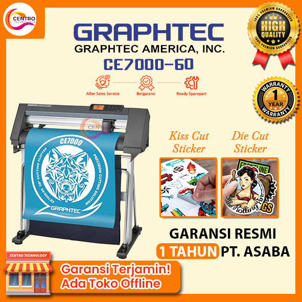 Jual Mesin Cutting Sticker Graphtec CE7000-60 (Made In Japan / Jepang ...