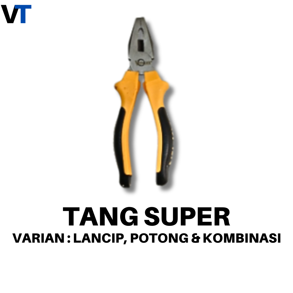 Jual Tang Kombinasi 6 Inch Super / Tang Potong / Tang Lancip / Tang ...