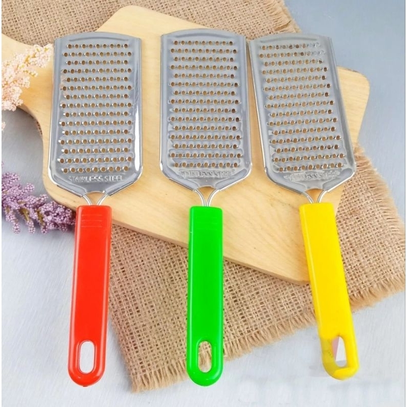Jual Parutan Keju Gagang Warna Stainless / parutan kentang / wortel ...