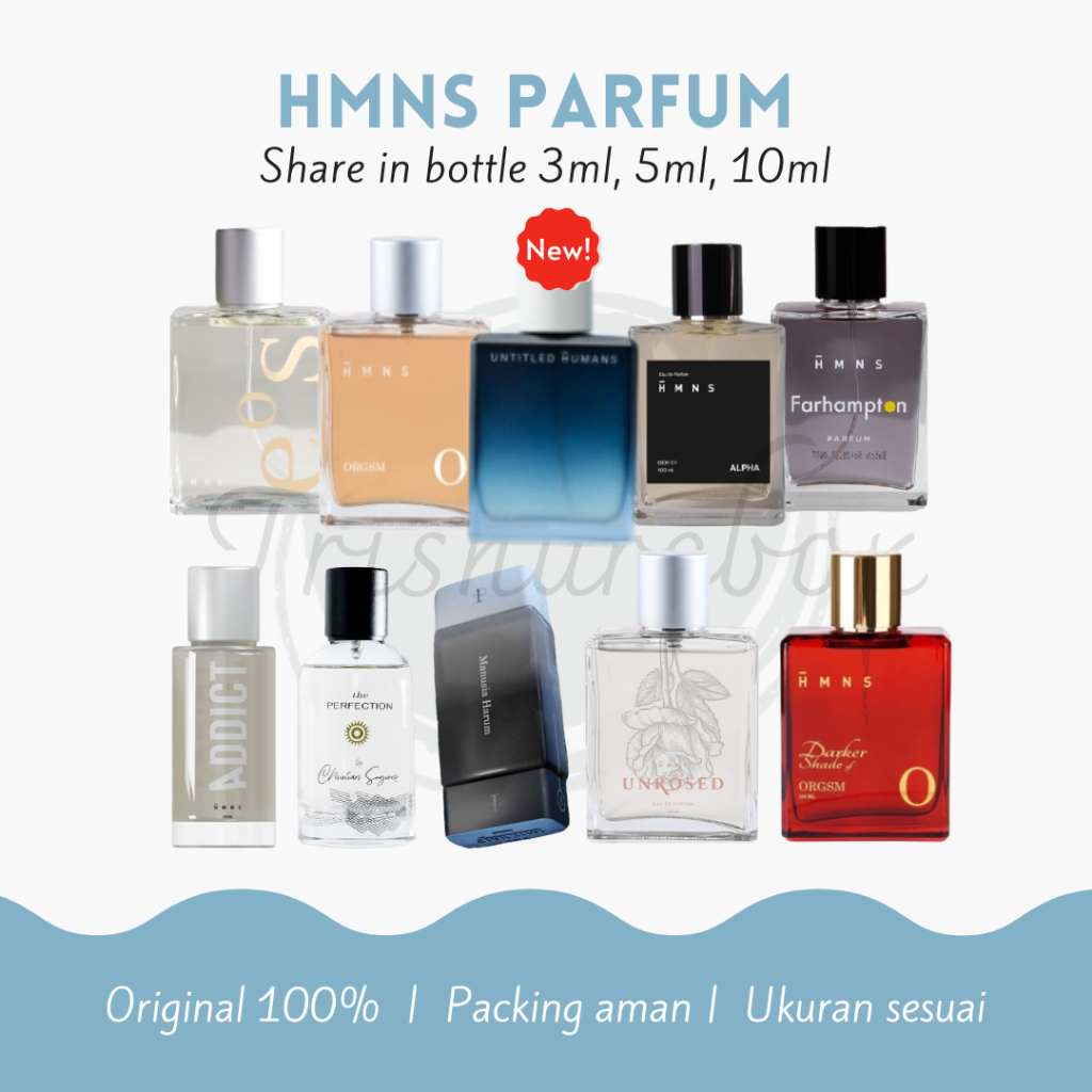 Jual Terlengkap! Decant HMNS Perfume Untitled Humans / Darker Shade Of ...