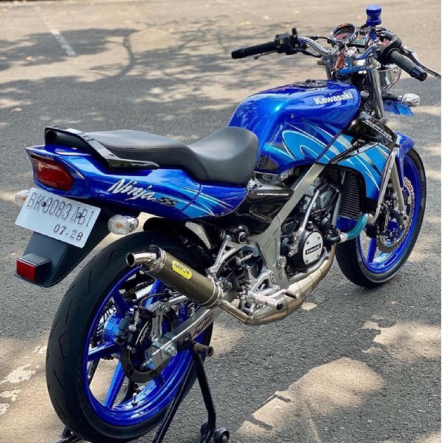 Jual sticker striping Kawasaki Ninja SS transparan max decal (sudah ...