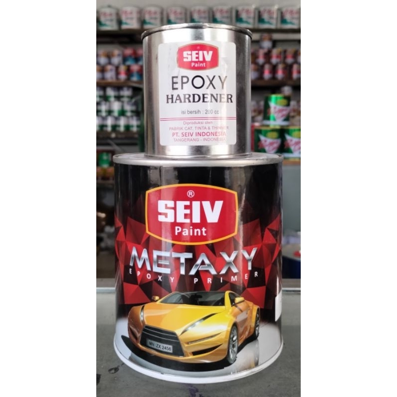 Jual EPOXY PRIMER SEIV METAXY CAT DASAR 1kg | Shopee Indonesia