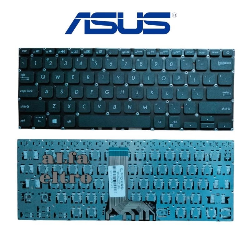 Jual Keyboard laptop asus vivobook A412 A412D A412F A412U HITAM ...