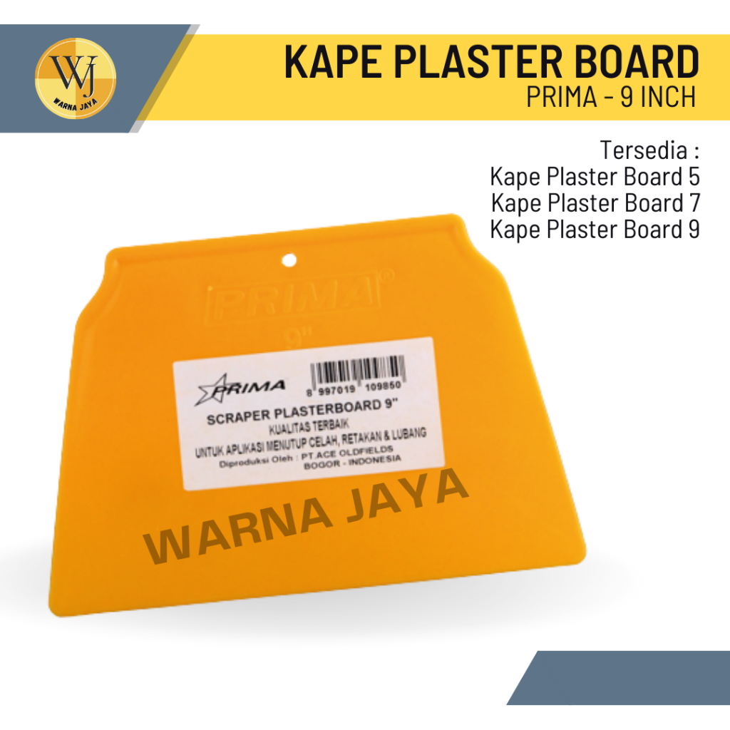 Jual Kape Plaster Board 9 Inch / Kape Plaster Prima | Shopee Indonesia