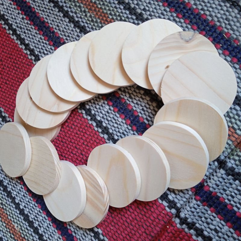 Jual Coaster tatakan lilin ukuran diameter 5cm | Shopee Indonesia