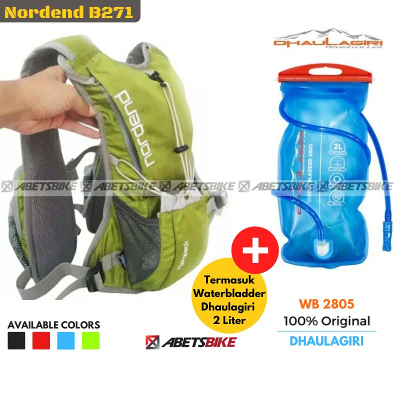Jual Tas Hydropack Trail Nordend Cocok untuk Trabas Cross Trail Lari Marathon dan Sepeda Gunung ...