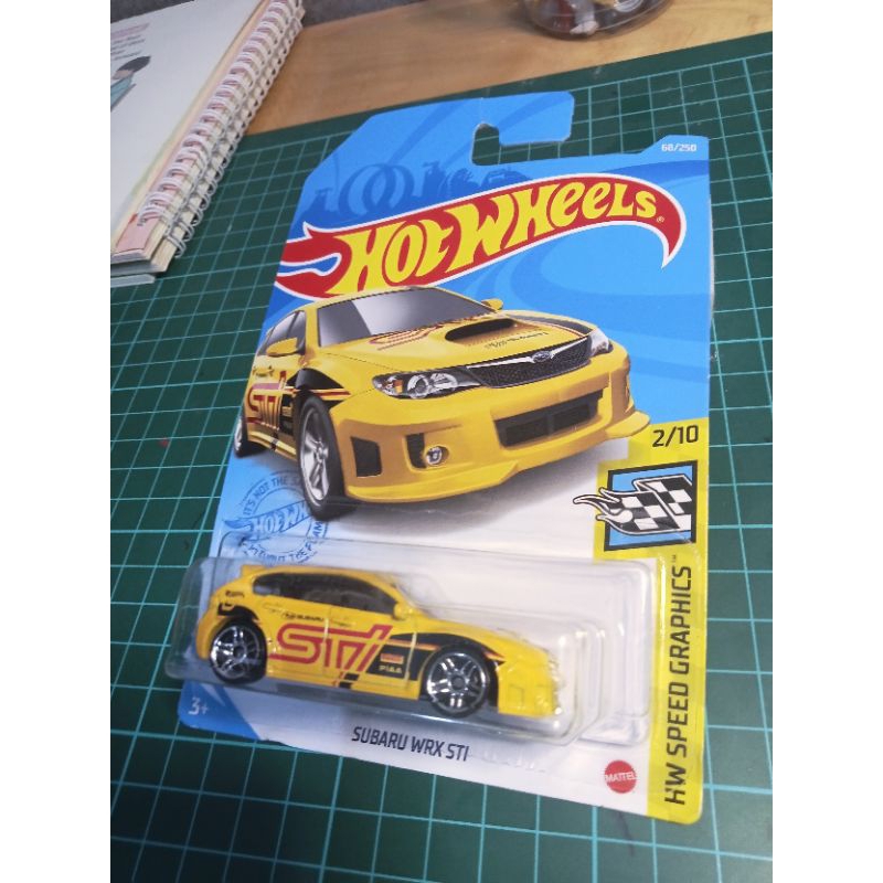 Jual hotwheels subaru wrx Sti (yellow) | Shopee Indonesia