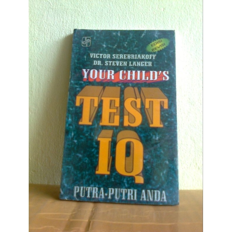 Jual Buku Test IQ Putra Putri Ands | Shopee Indonesia
