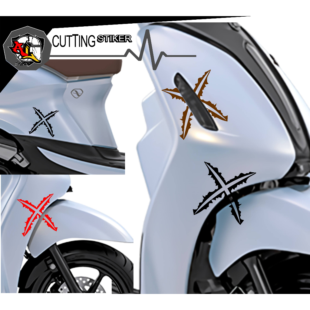 Jual STICKER CUTTING/SC.363/STIKER CAKAR/STIKER 3D/STIKER MANIPULASI ...