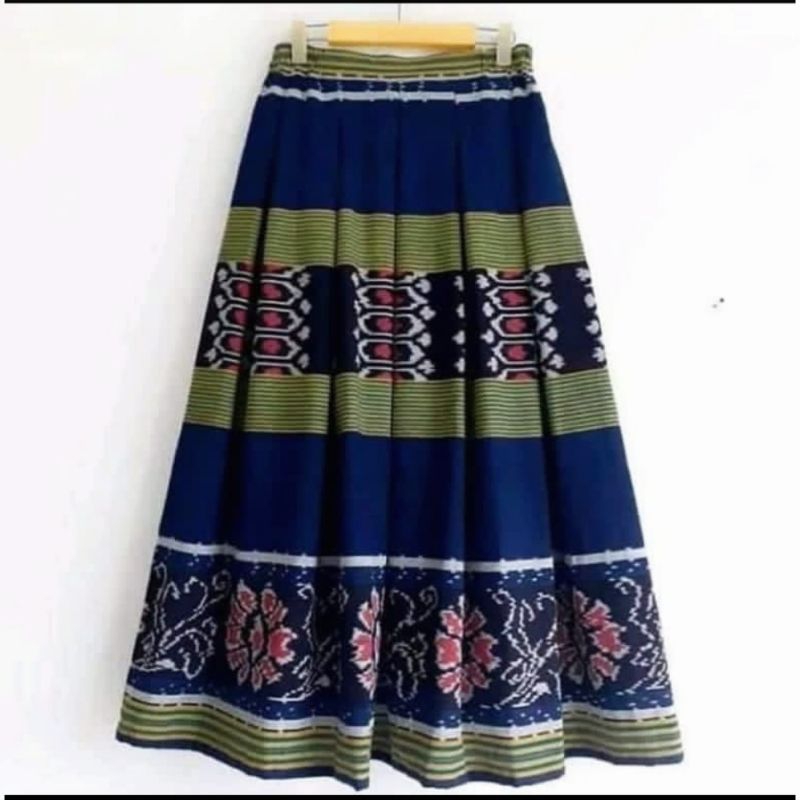 Jual ROK TENUN ROK PAYUNG ETHNIC TENUN ATBM KR001 | Shopee Indonesia