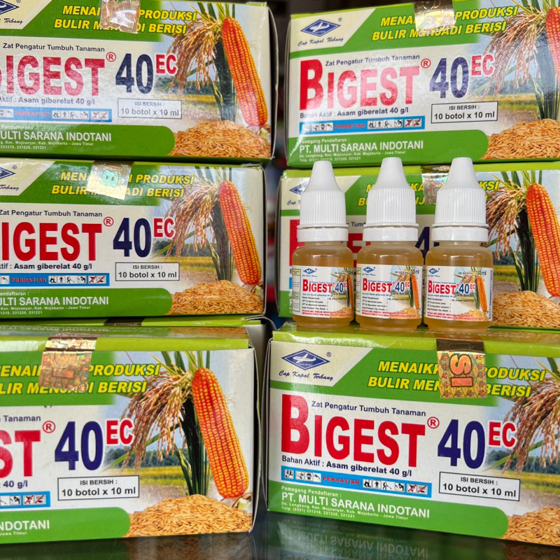 Jual Bigest 40ec 10ml ZPT Kapal Terbang Original | Shopee Indonesia