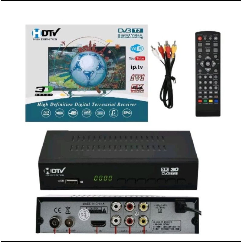 Jual SET TOP BOX/STB tv digital SET TOP BOX DIGITAL DVB T2 WIFI STB ...