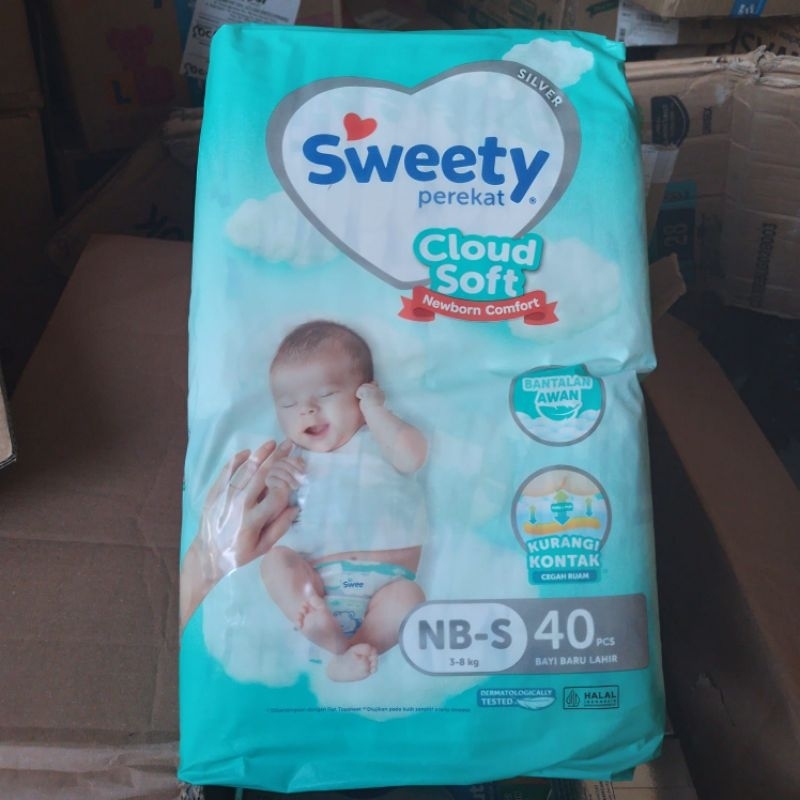 Jual Sweety Silver Cloud Soft NB S 40 | Shopee Indonesia