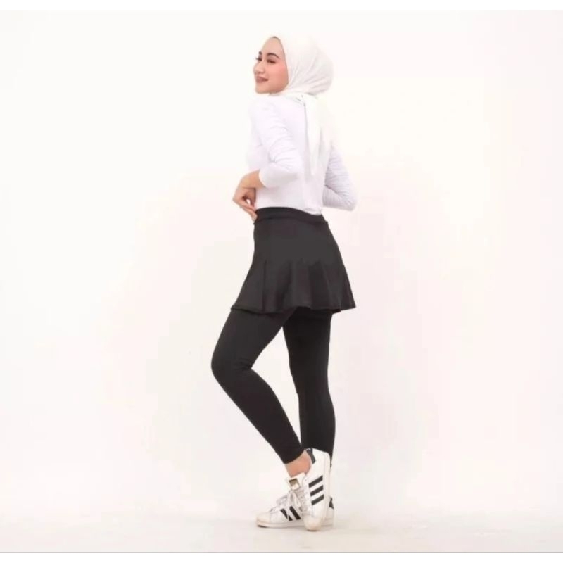 Jual Legging Rok Muslimah / Celana Rok Olahraga | Shopee Indonesia