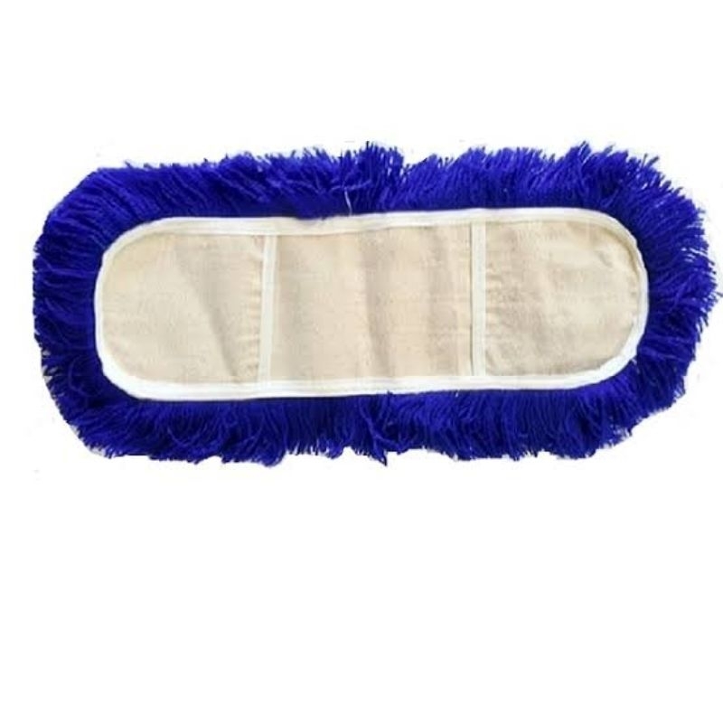 Jual Refill Lobby Biru 80CM Kain Pel Lobby Duster Refill Mop Lobby ...