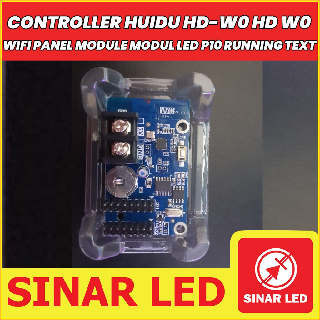 Jual Controller Huidu HD-W0 HD W0 Wifi Panel Module Modul LED P10 ...