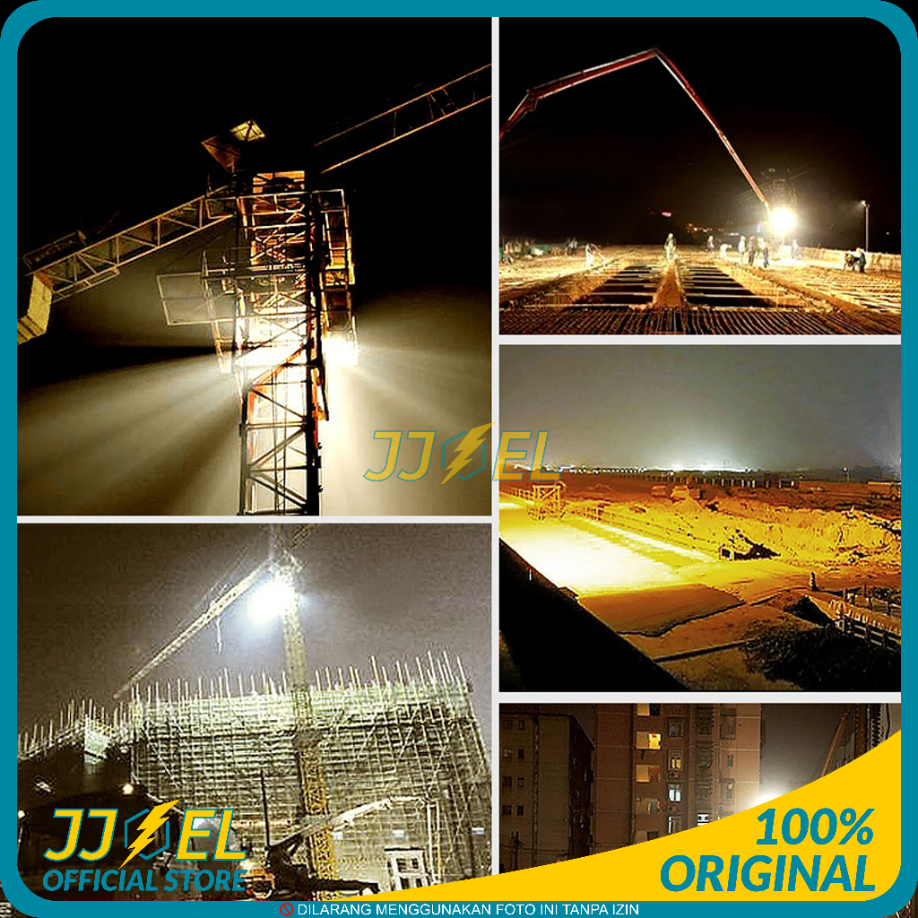 Jual Lampu Sorot LED 600W - Tembak Terang Lapangan, Gudang, Proyek ...